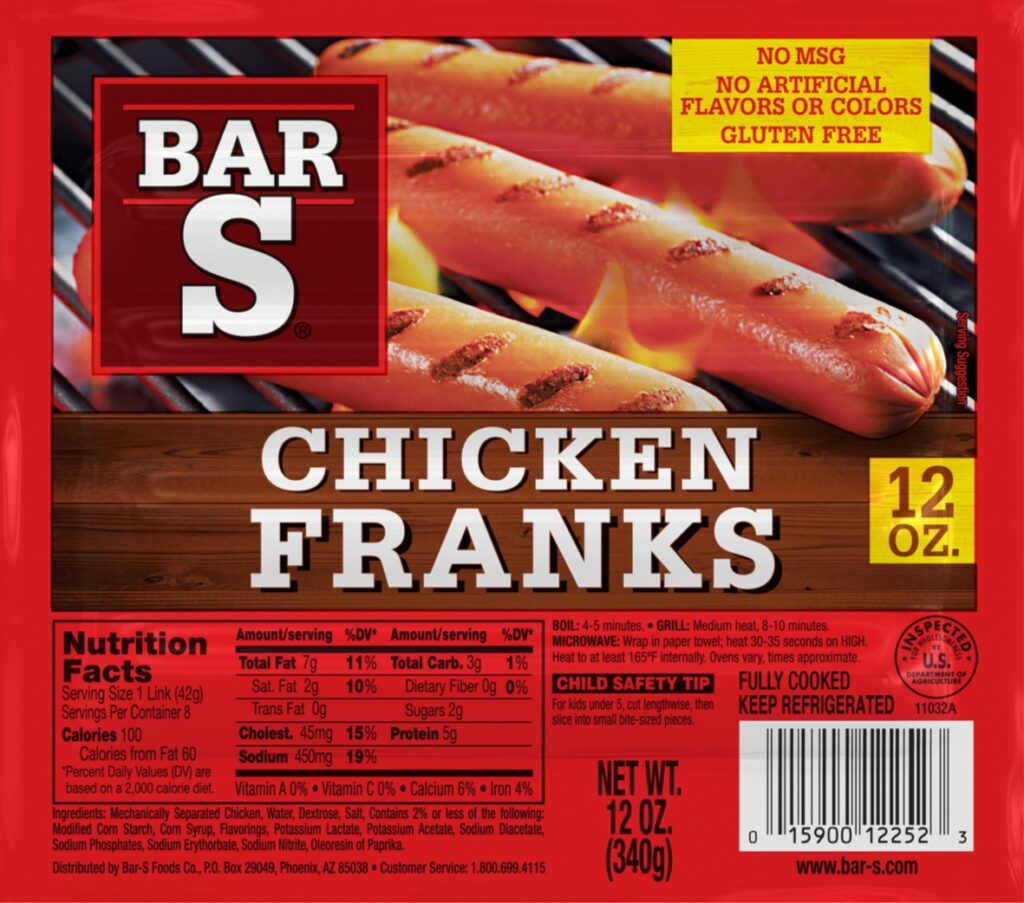 Franks – Bar-S Foods